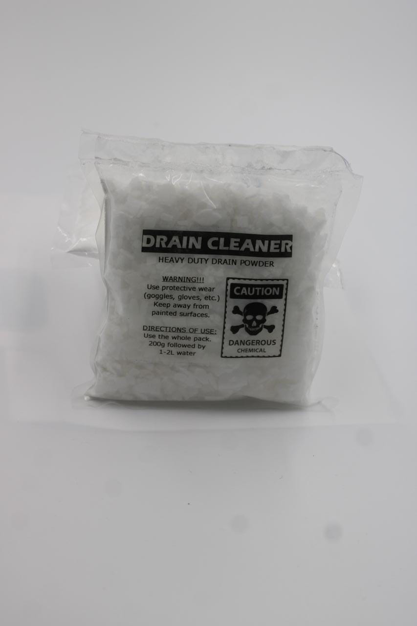Heavy Duty Drain Cleaner 200g - Shaun Products Pty Ltd